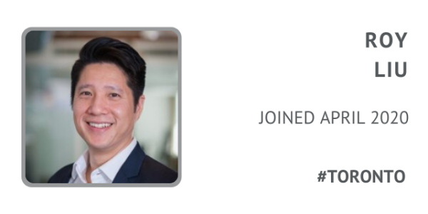Welcome, Roy Liu - CIO Association of Canada
