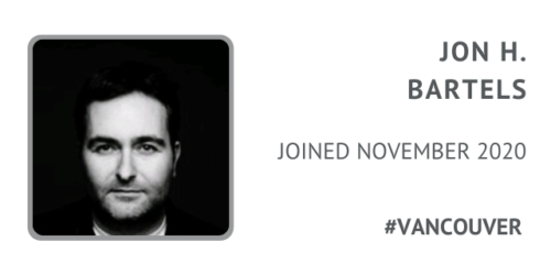 Welcome, Jon H. Bartels - CIO Association of Canada