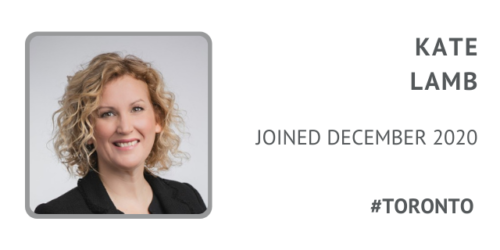 Welcome, Kate Lamb - CIO Association of Canada