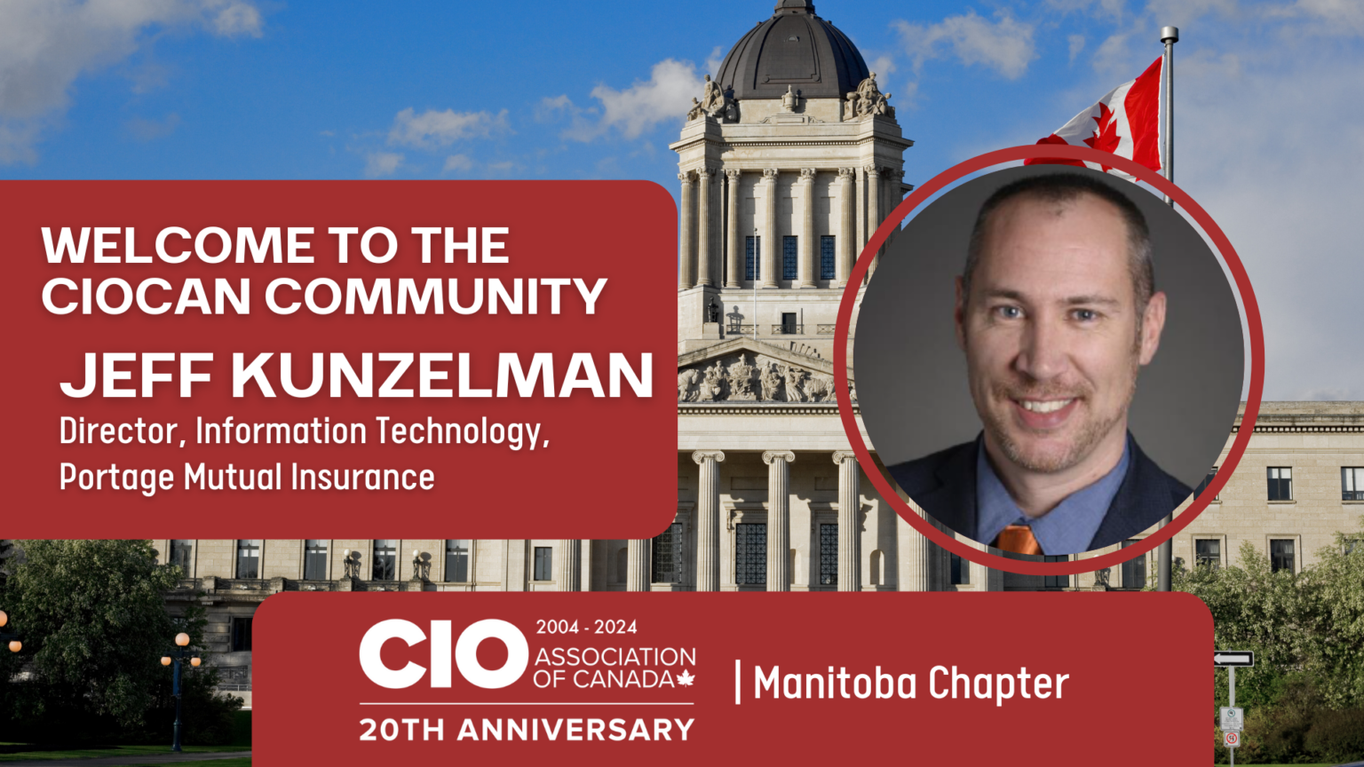Welcome, Jeff Kunzelman - CIO Association of Canada
